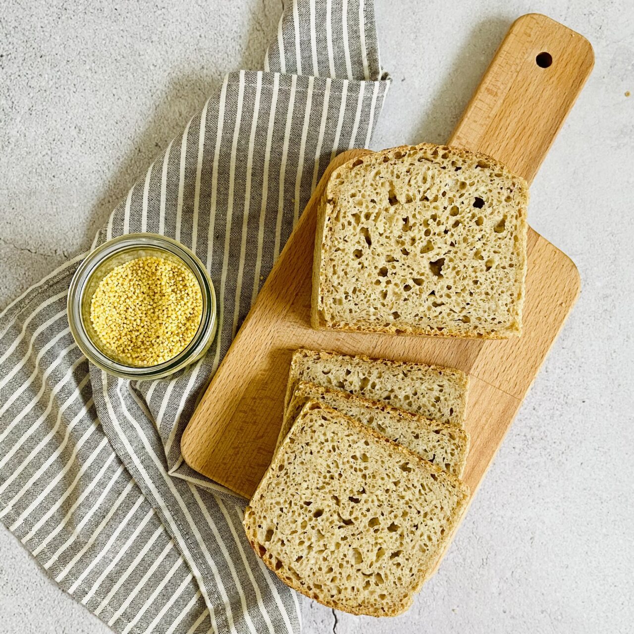 Dinkel-Hirse-Brot - Meal Puzzle & bewusstes Backen mit Dinkel | Marta ...